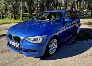 Blue BMW 116 2014 in Riga, with an engine capacity of 1.60 L and mileage of 220 thousand km for 8300 €, photo  on AUTOMOTO.COM.LV