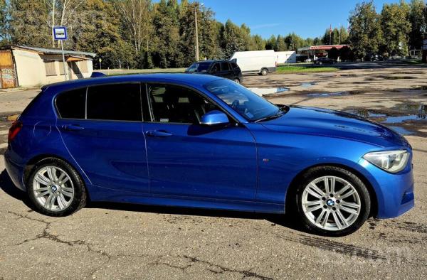 Blue BMW 116 2014 in Riga, with an engine capacity of 1.60 L and mileage of 220 thousand km for 8300 €, photo 2 on AUTOMOTO.COM.LV