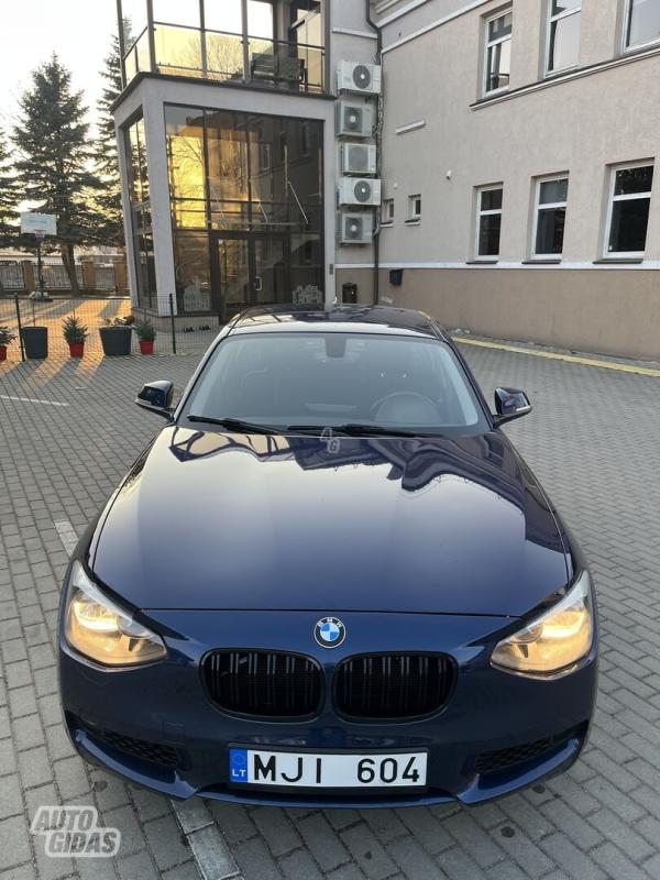 Blue BMW 116 2014 in Klaipeda, with an engine capacity of 2.00 L and mileage of 165 thousand km for 5600 €, photo 1 on AUTOMOTO.COM.LV