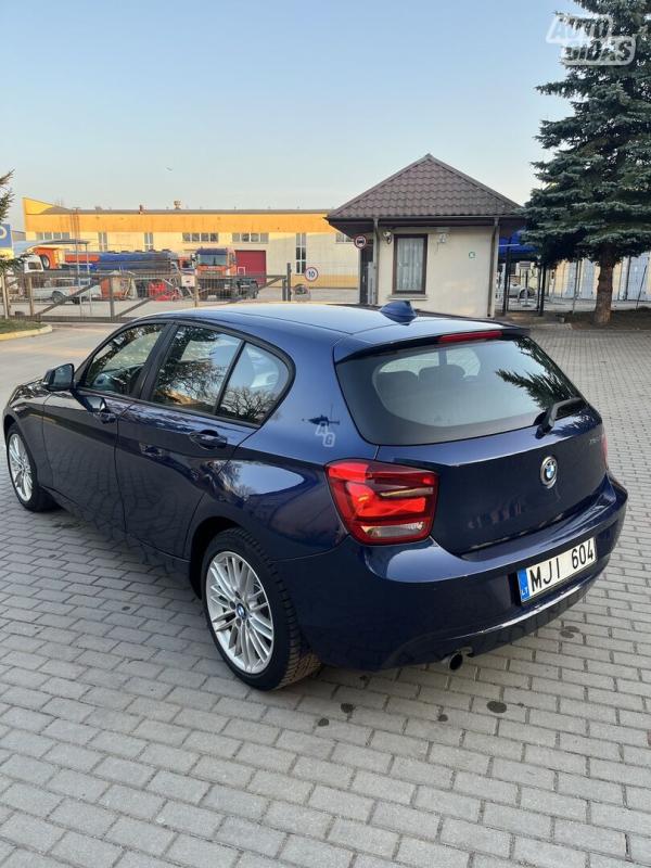 Blue BMW 116 2014 in Klaipeda, with an engine capacity of 2.00 L and mileage of 165 thousand km for 5600 €, photo 5 on AUTOMOTO.COM.LV