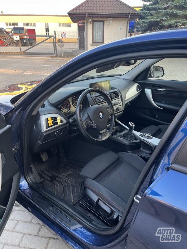 Blue BMW 116 2014 in Klaipeda, with an engine capacity of 2.00 L and mileage of 165 thousand km for 5600 €, photo 6 on AUTOMOTO.COM.LV