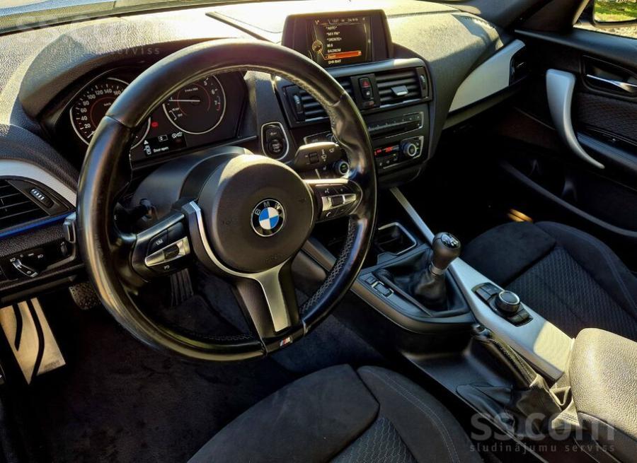 Zils BMW 116 2014 Rīga, ar dzinēja tilpumu 1.60 L un nobraukumu 221 tūkst. km par 7800 €, foto 9 vietnē AUTOMOTO.COM.LV