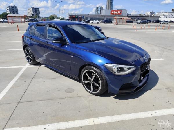 Blue BMW 116 2014 in Vilnius, with an engine capacity of 1.40 L and mileage of 250 thousand km for 5900 €, photo 1 on AUTOMOTO.COM.LV