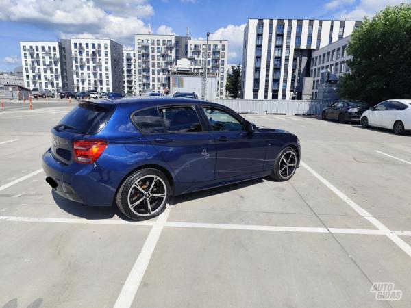 Blue BMW 116 2014 in Vilnius, with an engine capacity of 1.40 L and mileage of 250 thousand km for 5900 €, photo 4 on AUTOMOTO.COM.LV