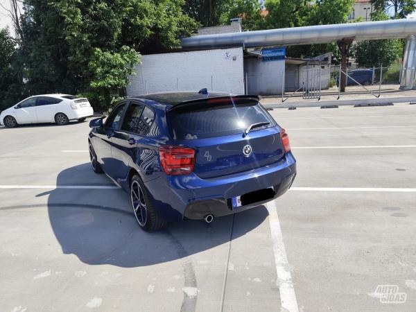 Blue BMW 116 2014 in Vilnius, with an engine capacity of 1.40 L and mileage of 250 thousand km for 5900 €, photo 6 on AUTOMOTO.COM.LV