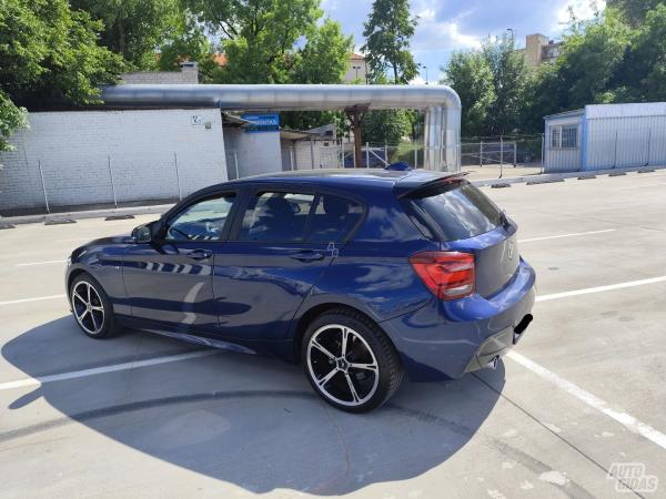 Blue BMW 116 2014 in Vilnius, with an engine capacity of 1.40 L and mileage of 250 thousand km for 5900 €, photo 7 on AUTOMOTO.COM.LV