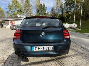 Blue BMW 116 2015 in Riga, with an engine capacity of 1.60 L and mileage of 259 thousand km for 5900 €, photo 6 on AUTOMOTO.COM.LV