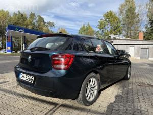 Blue BMW 116 2015 in Riga, with an engine capacity of 1.60 L and mileage of 259 thousand km for 5900 €, photo 7 on AUTOMOTO.COM.LV