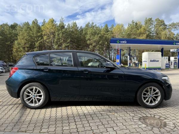 Синий БМВ 116 2015 в Рига, объемом двигателя 1.60 л и пробегом 259 тыс. км за 5900 €, фото 7 на AUTOMOTO.COM.LV