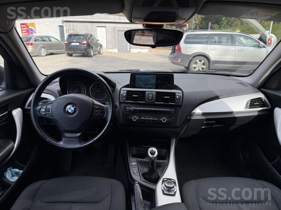 Blue BMW 116 2015 in Riga, with an engine capacity of 1.60 L and mileage of 259 thousand km for 5900 €, photo 16 on AUTOMOTO.COM.LV