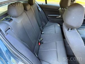Blue BMW 116 2015 in Riga, with an engine capacity of 1.60 L and mileage of 259 thousand km for 5900 €, photo 21 on AUTOMOTO.COM.LV
