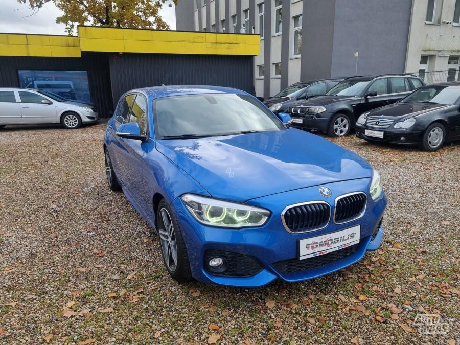 Blue BMW 116 2016 in Kaunas, with an engine capacity of 1.50 L and mileage of 206 thousand km for 9900 €, photo 1 on AUTOMOTO.COM.LV