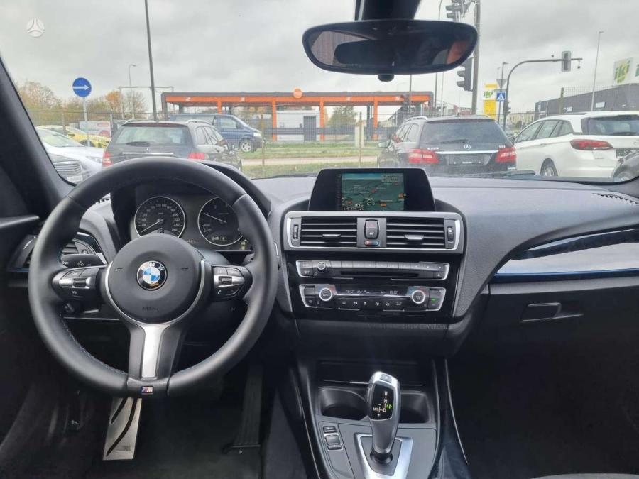 Blue BMW 116 2016 in Kaunas, with an engine capacity of 1.50 L and mileage of 206 thousand km for 9900 €, photo 7 on AUTOMOTO.COM.LV