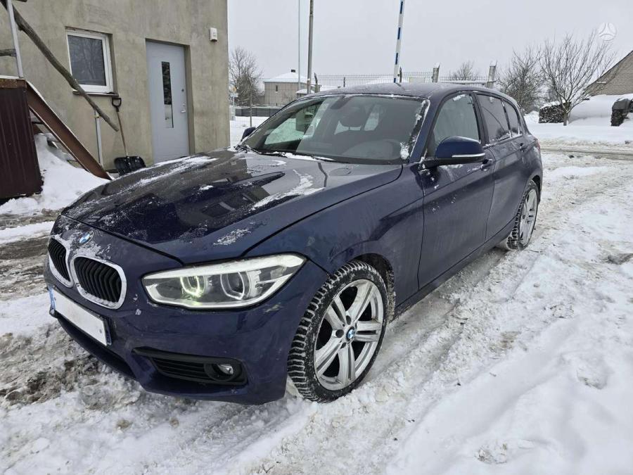 Zils BMW 116 2017 Tauragė, ar dzinēja tilpumu 1.50 L un nobraukumu 188 tūkst. km par 6699 €, foto 1 vietnē AUTOMOTO.COM.LV