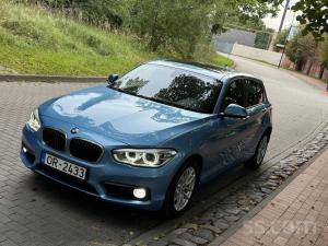 Blue BMW 116 2017 in Bauska, with an engine capacity of 1.50 L and mileage of 185 thousand km for 9950 €, photo  on AUTOMOTO.COM.LV