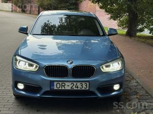 Blue BMW 116 2017 in Bauska, with an engine capacity of 1.50 L and mileage of 185 thousand km for 9950 €, photo 5 on AUTOMOTO.COM.LV