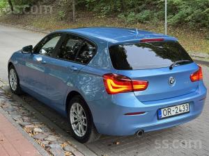 Blue BMW 116 2017 in Bauska, with an engine capacity of 1.50 L and mileage of 185 thousand km for 9950 €, photo 8 on AUTOMOTO.COM.LV