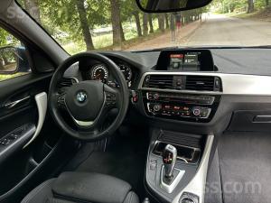 Blue BMW 116 2017 in Bauska, with an engine capacity of 1.50 L and mileage of 185 thousand km for 9950 €, photo 10 on AUTOMOTO.COM.LV