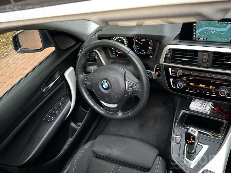 Blue BMW 116 2017 in Bauska, with an engine capacity of 1.50 L and mileage of 185 thousand km for 9950 €, photo 25 on AUTOMOTO.COM.LV