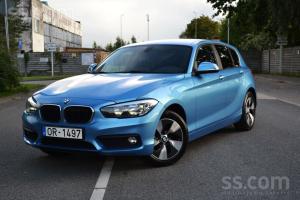 Blue BMW 116 2018 in Jelgava, with an engine capacity of 1.50 L and mileage of 0 thousand km for 8490 €, photo 3 on AUTOMOTO.COM.LV