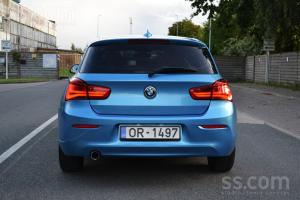 Blue BMW 116 2018 in Jelgava, with an engine capacity of 1.50 L and mileage of 0 thousand km for 8490 €, photo 6 on AUTOMOTO.COM.LV