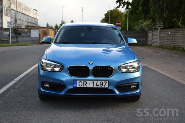BMW 116 2018 in Jelgava on AUTOMOTO.COM.LV Blue BMW 116 2018 in Jelgava, with an engine capacity of 1.50 L and mileage of 0 thousand km for 8490 €, photo 7 on AUTOMOTO.COM.LV