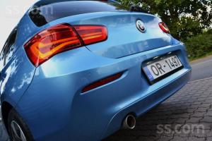 Blue BMW 116 2018 in Jelgava, with an engine capacity of 1.50 L and mileage of 0 thousand km for 8490 €, photo 8 on AUTOMOTO.COM.LV