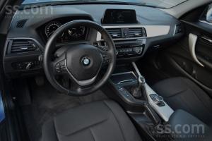 Blue BMW 116 2018 in Jelgava, with an engine capacity of 1.50 L and mileage of 0 thousand km for 8490 €, photo 9 on AUTOMOTO.COM.LV