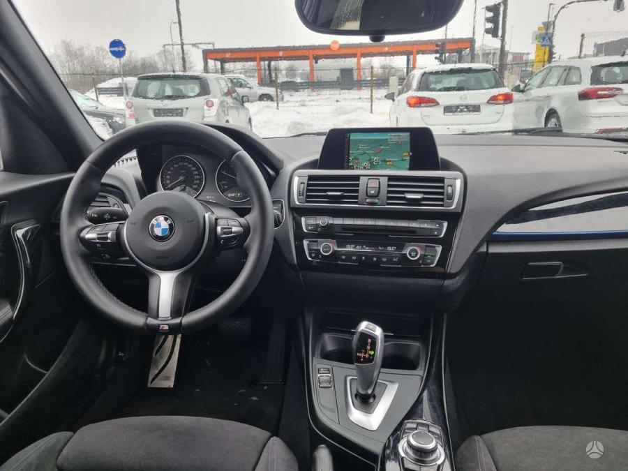 Blue BMW 116 2016 in Kaunas, with an engine capacity of 1.50 L and mileage of 206 thousand km for 9500 €, photo 7 on AUTOMOTO.COM.LV