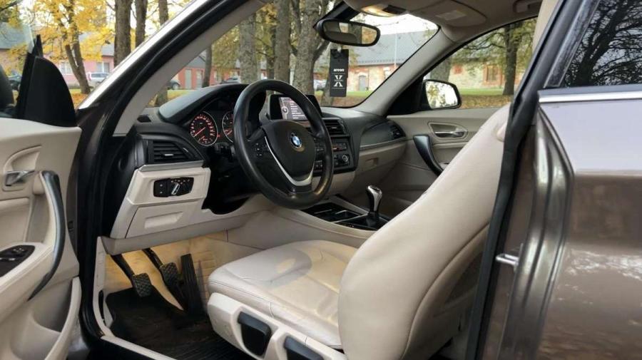 Brown BMW 116 2012 in Siauliai, with an engine capacity of 1.60 L and mileage of 238 thousand km for 5900 €, photo 7 on AUTOMOTO.COM.LV