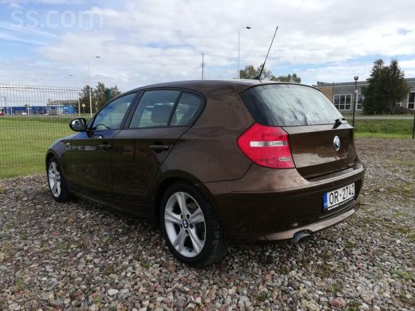 БМВ 116 2011 в Салдус на AUTOMOTO.COM.LV Коричневый БМВ 116 2011 в Салдус, объемом двигателя 2.00 л и пробегом 297 тыс. км за 4990 €, фото 7 на AUTOMOTO.COM.LV