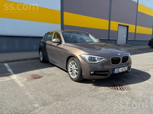 Brown BMW 116 2012 in Riga, with an engine capacity of 1.60 L and mileage of 184 thousand km for 4800 €, photo 3 on AUTOMOTO.COM.LV