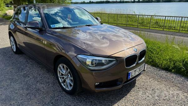 Brown BMW 116 2012 in Riga, with an engine capacity of 1.60 L and mileage of 162 thousand km for 7100 €, photo 1 on AUTOMOTO.COM.LV