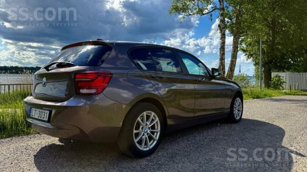 Brown BMW 116 2012 in Riga, with an engine capacity of 1.60 L and mileage of 162 thousand km for 7100 €, photo 3 on AUTOMOTO.COM.LV