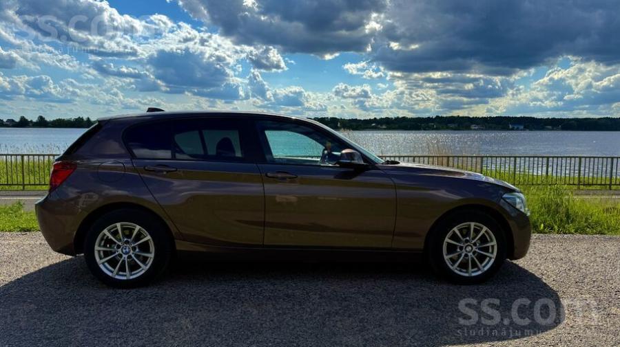 Brown BMW 116 2012 in Riga, with an engine capacity of 1.60 L and mileage of 162 thousand km for 7100 €, photo 3 on AUTOMOTO.COM.LV