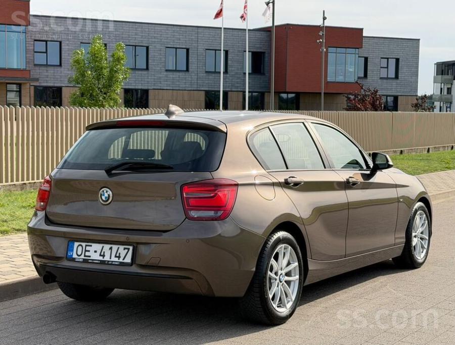 Brūns BMW 116 2012 Rīga, ar dzinēja tilpumu 1.60 L un nobraukumu 184 tūkst. km par 6350 €, foto 8 vietnē AUTOMOTO.COM.LV