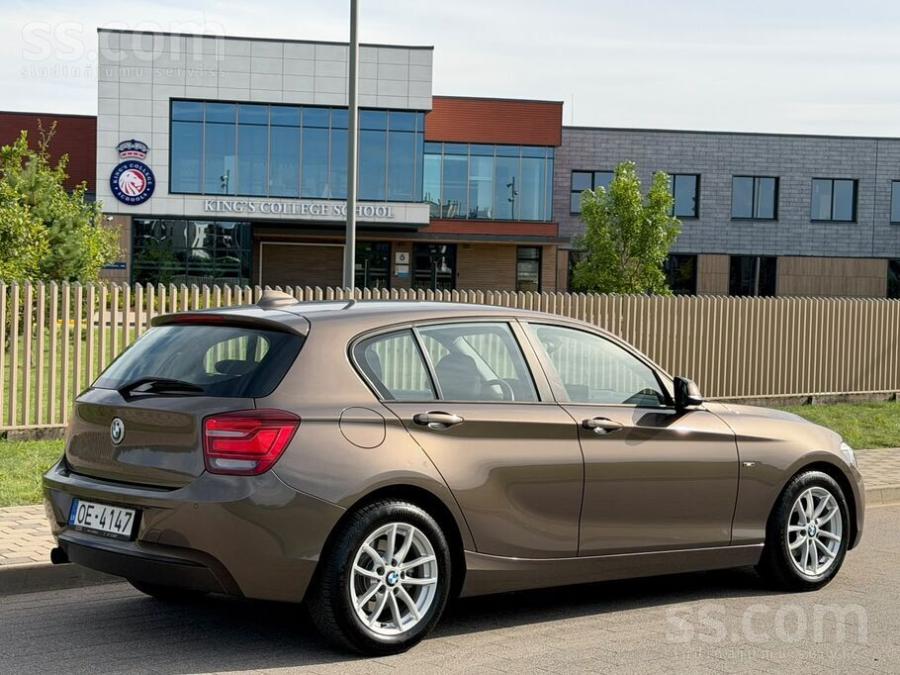 Brūns BMW 116 2012 Rīga, ar dzinēja tilpumu 1.60 L un nobraukumu 184 tūkst. km par 6350 €, foto 9 vietnē AUTOMOTO.COM.LV