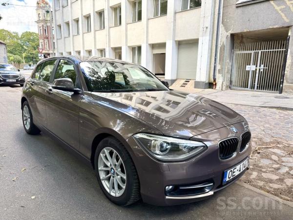 Brown BMW 116 2012 in Riga, with an engine capacity of 1.60 L and mileage of 180 thousand km for 5500 €, photo 2 on AUTOMOTO.COM.LV