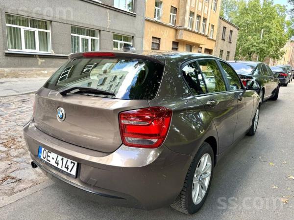 Brown BMW 116 2012 in Riga, with an engine capacity of 1.60 L and mileage of 180 thousand km for 5500 €, photo 3 on AUTOMOTO.COM.LV