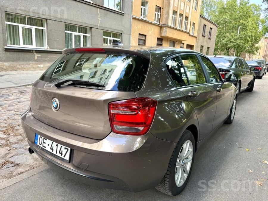 Коричневый БМВ 116 2012 в Рига, объемом двигателя 1.60 л и пробегом 180 тыс. км за 5500 €, фото 4 на AUTOMOTO.COM.LV