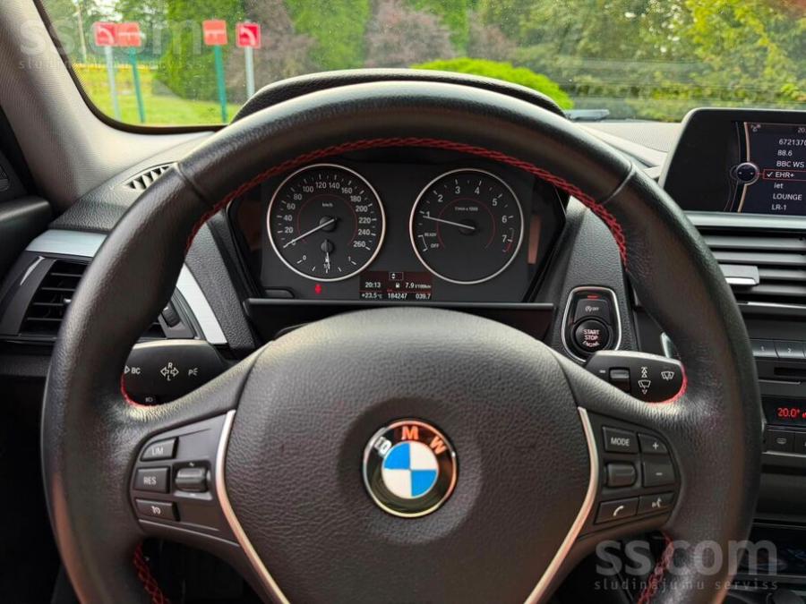 Brown BMW 116 2012 in Riga, with an engine capacity of 1.60 L and mileage of 0 thousand km for 4950 €, photo 9 on AUTOMOTO.COM.LV