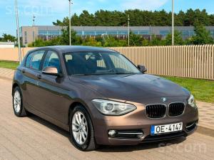 Brown BMW 116 2012 in Riga, with an engine capacity of 1.60 L and mileage of 0 thousand km for 4950 €, photo  on AUTOMOTO.COM.LV
