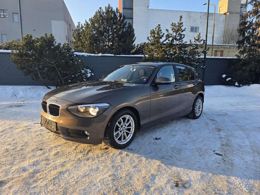 Brown BMW 116 2014 in Kaunas, with an engine capacity of 1.60 L and mileage of 190 thousand km for 5750 €, photo 1 on AUTOMOTO.COM.LV