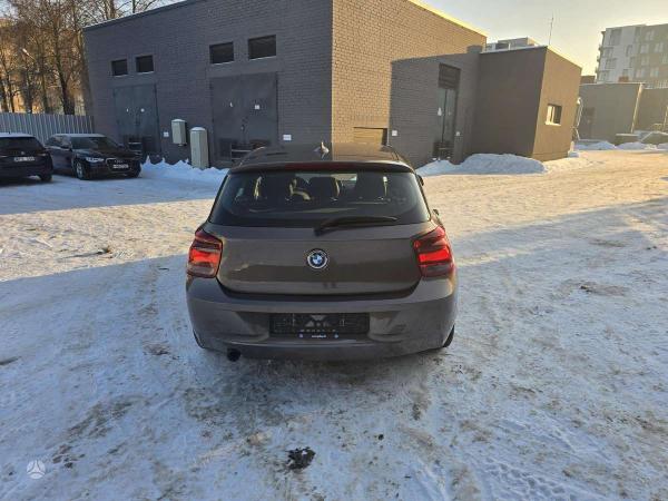 Brown BMW 116 2014 in Kaunas, with an engine capacity of 1.60 L and mileage of 190 thousand km for 5750 €, photo 4 on AUTOMOTO.COM.LV
