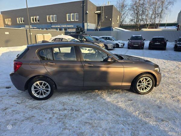 Brown BMW 116 2014 in Kaunas, with an engine capacity of 1.60 L and mileage of 190 thousand km for 5750 €, photo 6 on AUTOMOTO.COM.LV