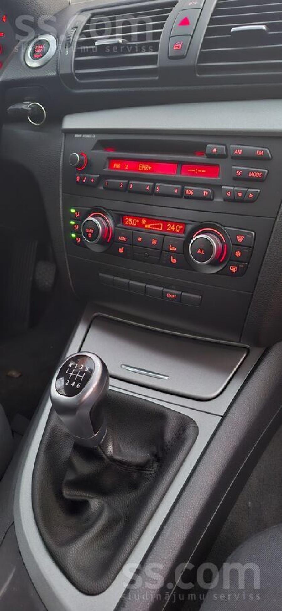 BMW 116 2009 in Jelgava, with an engine capacity of 2.00 L and mileage of 170 thousand km for 3290 €, photo 7 on AUTOMOTO.COM.LV