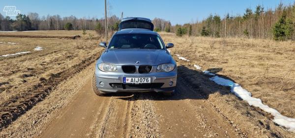 Grey BMW 116 2004 in Utena, with an engine capacity of 1.60 L and mileage of 197 thousand km for 2600 €, photo 6 on AUTOMOTO.COM.LV