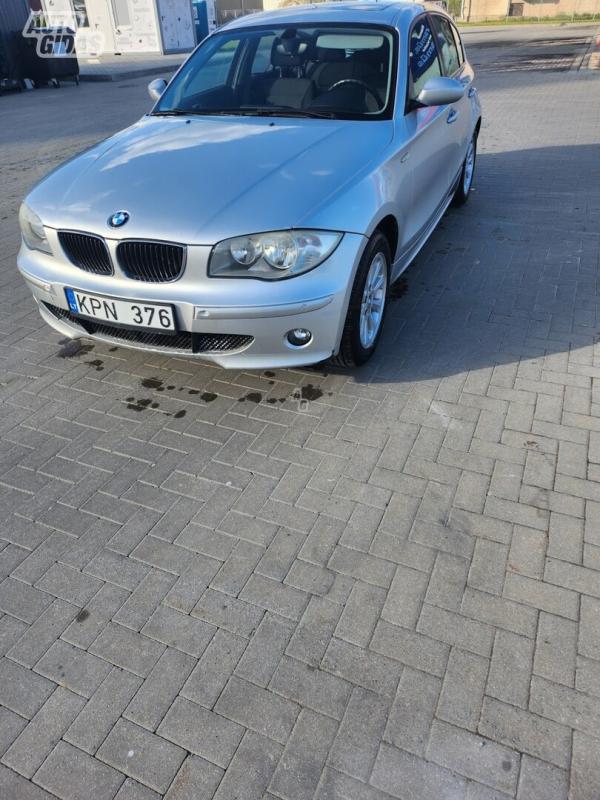 Pelēks BMW 116 2004 Telšiai, ar dzinēja tilpumu 1.60 L un nobraukumu 228 tūkst. km par 2500 €, foto 1 vietnē AUTOMOTO.COM.LV