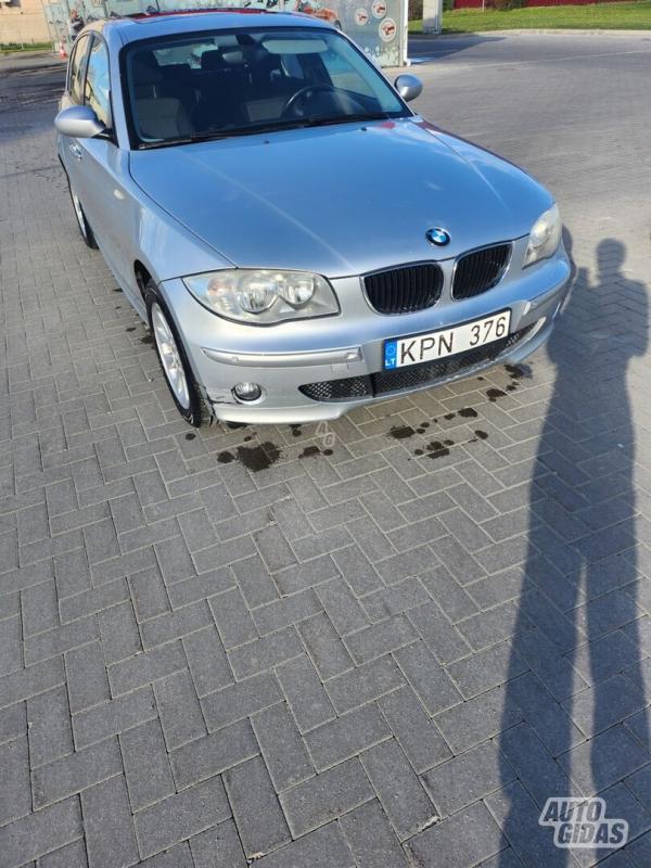 Pelēks BMW 116 2004 Telšiai, ar dzinēja tilpumu 1.60 L un nobraukumu 228 tūkst. km par 2500 €, foto 2 vietnē AUTOMOTO.COM.LV