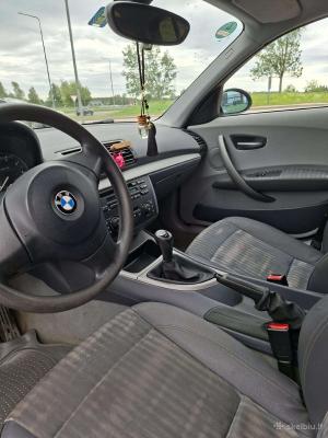 Grey BMW 116 2004 in Siauliai, with an engine capacity of 1.60 L and mileage of 261 thousand km for 2100 €, photo 7 on AUTOMOTO.COM.LV